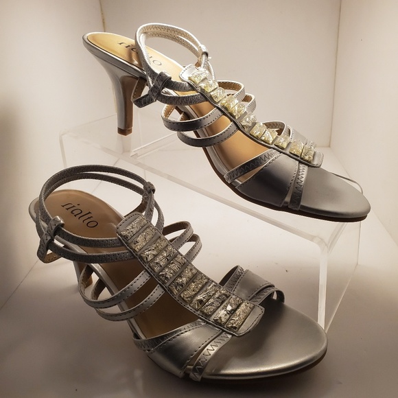 Rialto | Shoes | Rialto Parsons Embellished Dress Sandal Size 8 | Poshmark